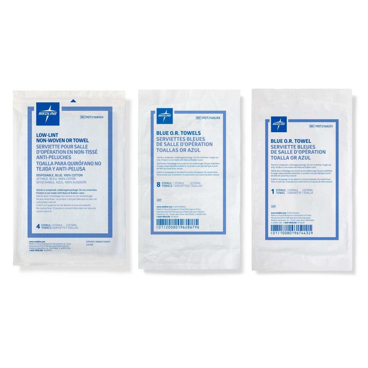 Medline Sterile Disposable OR Towels | Medline