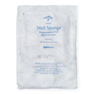 Sterile Presaturated Povidone Iodine Wing Sponges | Medline