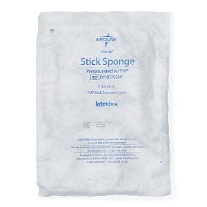 Sterile Presaturated Povidone Iodine Wing Sponges | Medline Industries ...