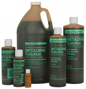 Betadine 10% Povidone-Iodine Antiseptic Solution | Medline