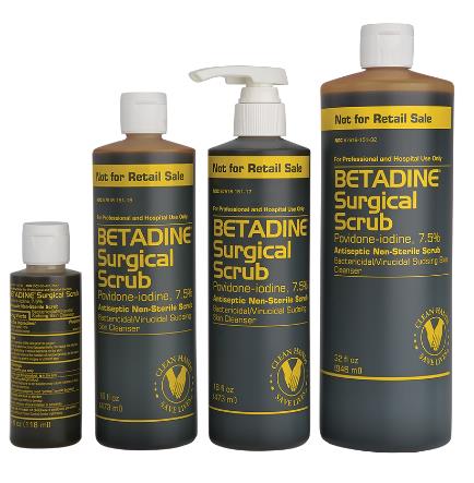 Betadine 7.5% PVP Iodine Surgical Scrub | Medline