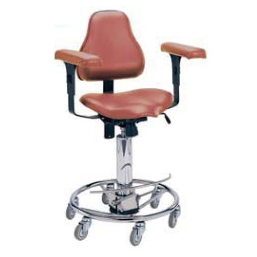 Pedigo STERIL-GARD Hydraulic Surgery Chair with Back/Arms | Medline