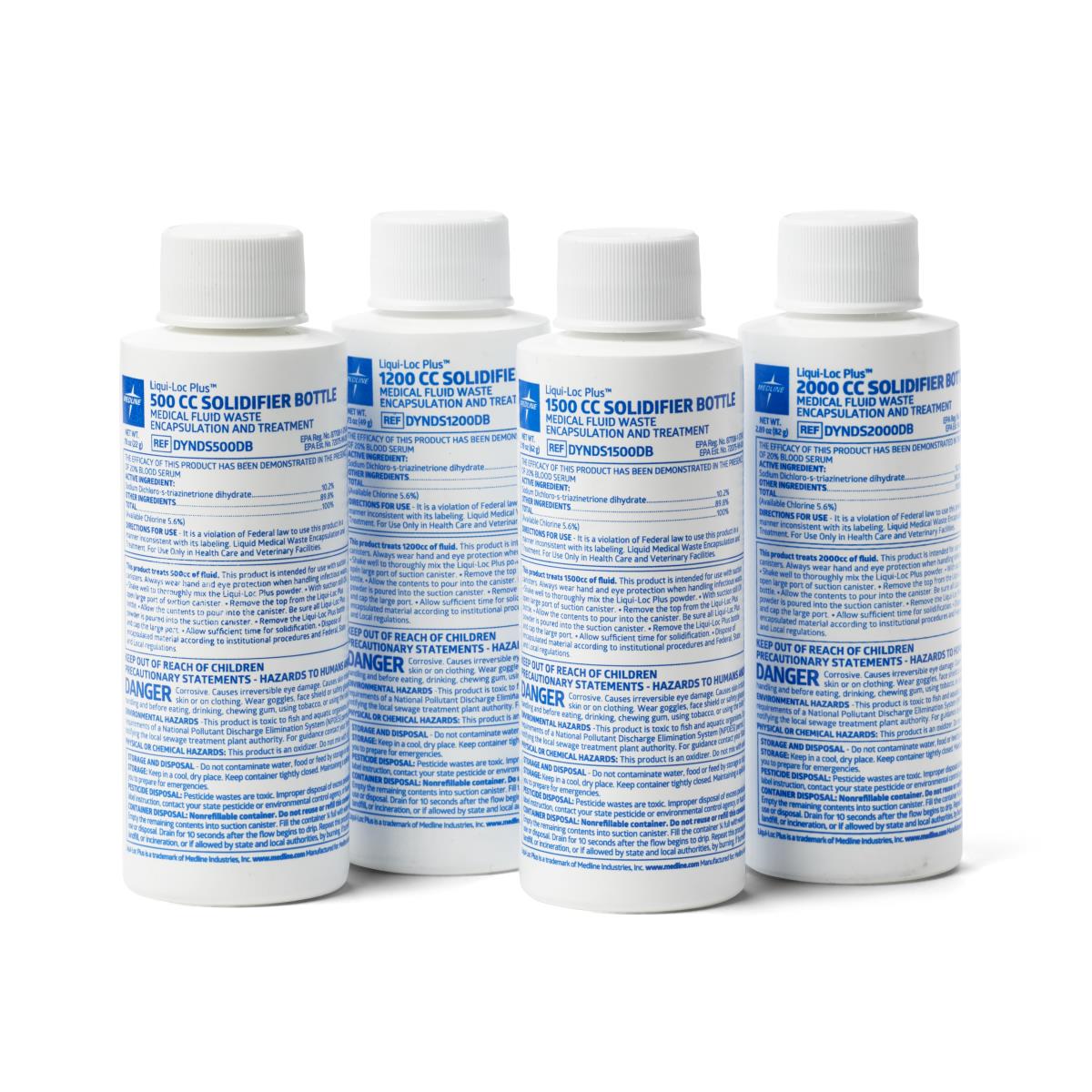 Liqui-Loc Plus Solidifier Bottles | Medline