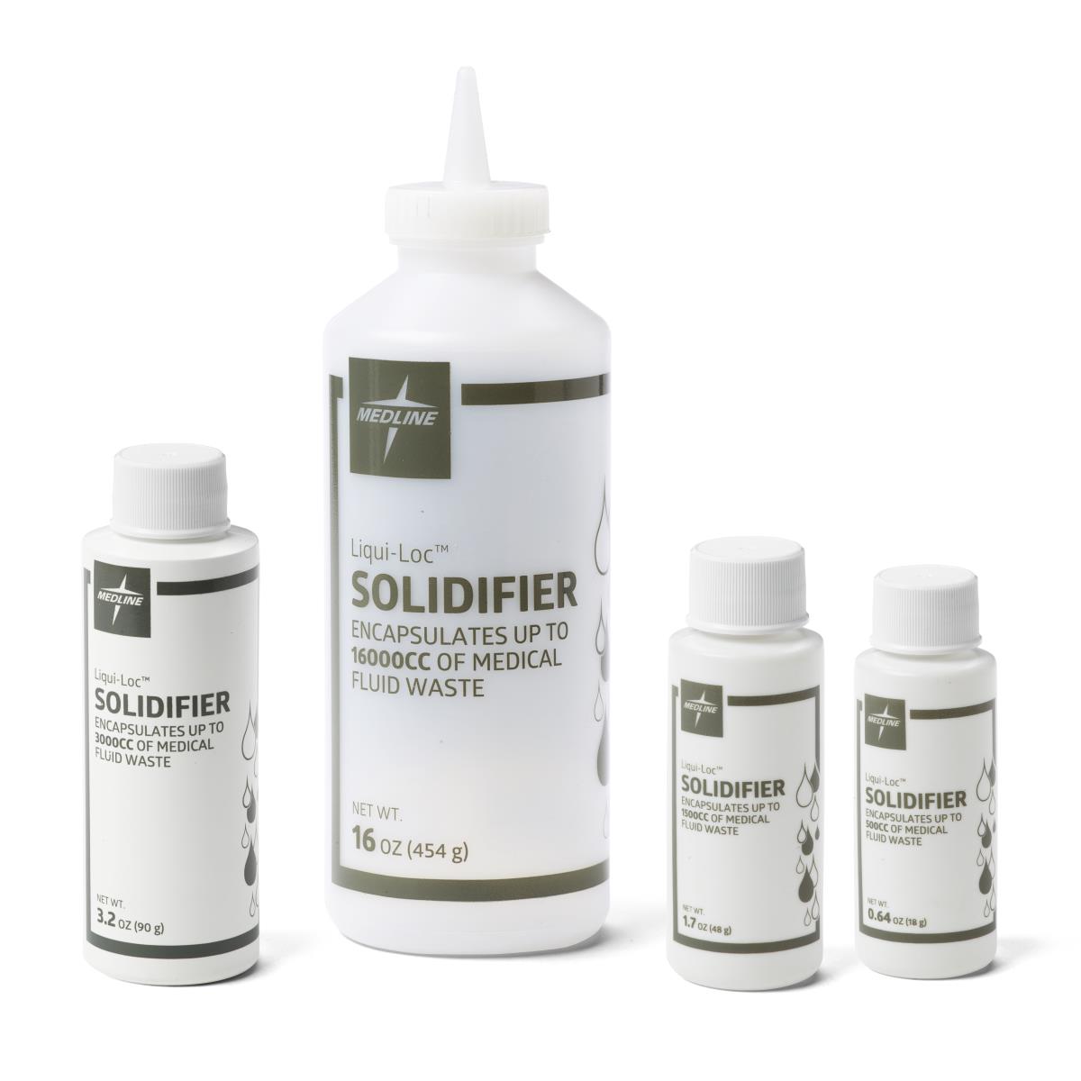 Liqui-Loc Traditional Solidifier Bottles | Medline