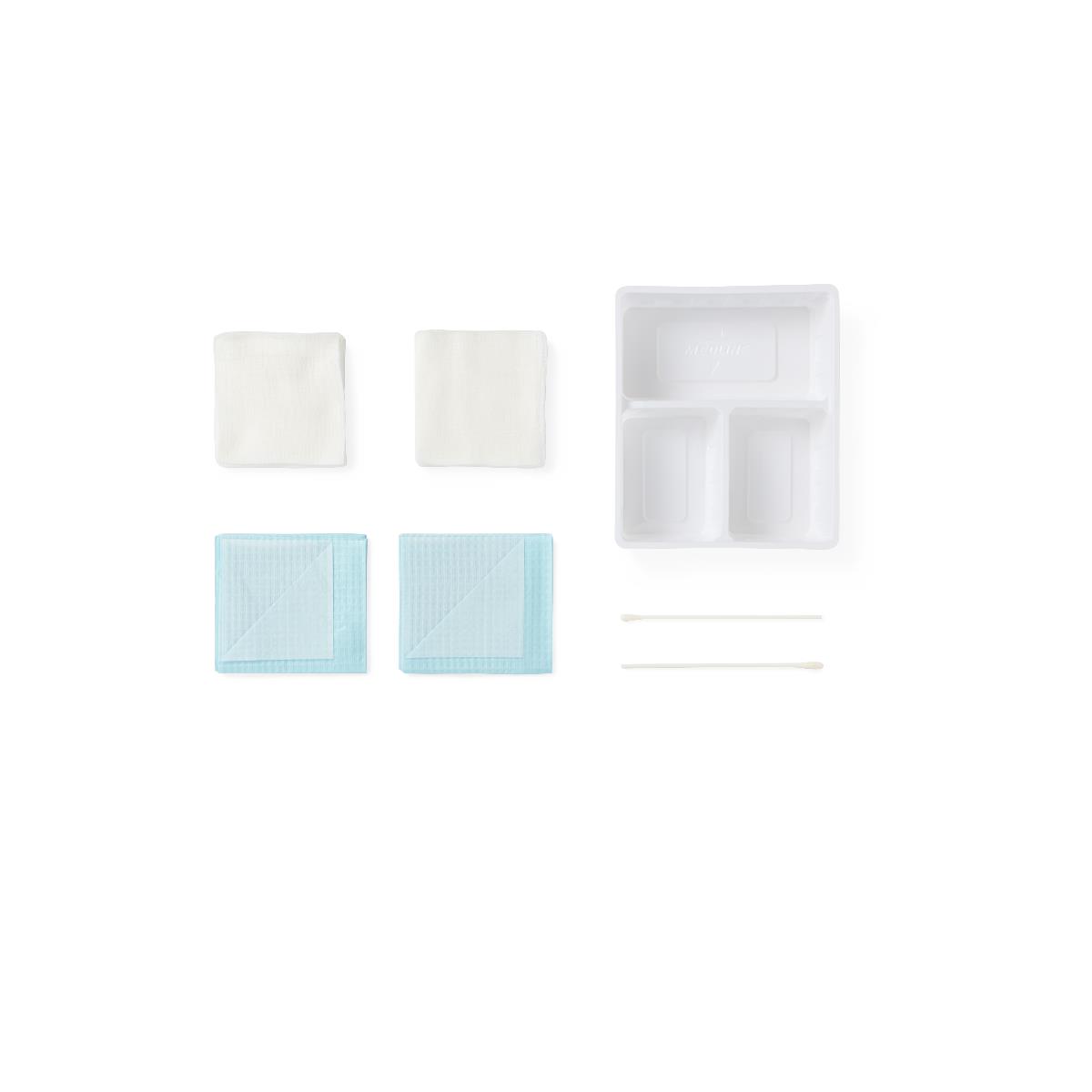 Dry Skin Surgical Scrub Trays with Gauze | Medline