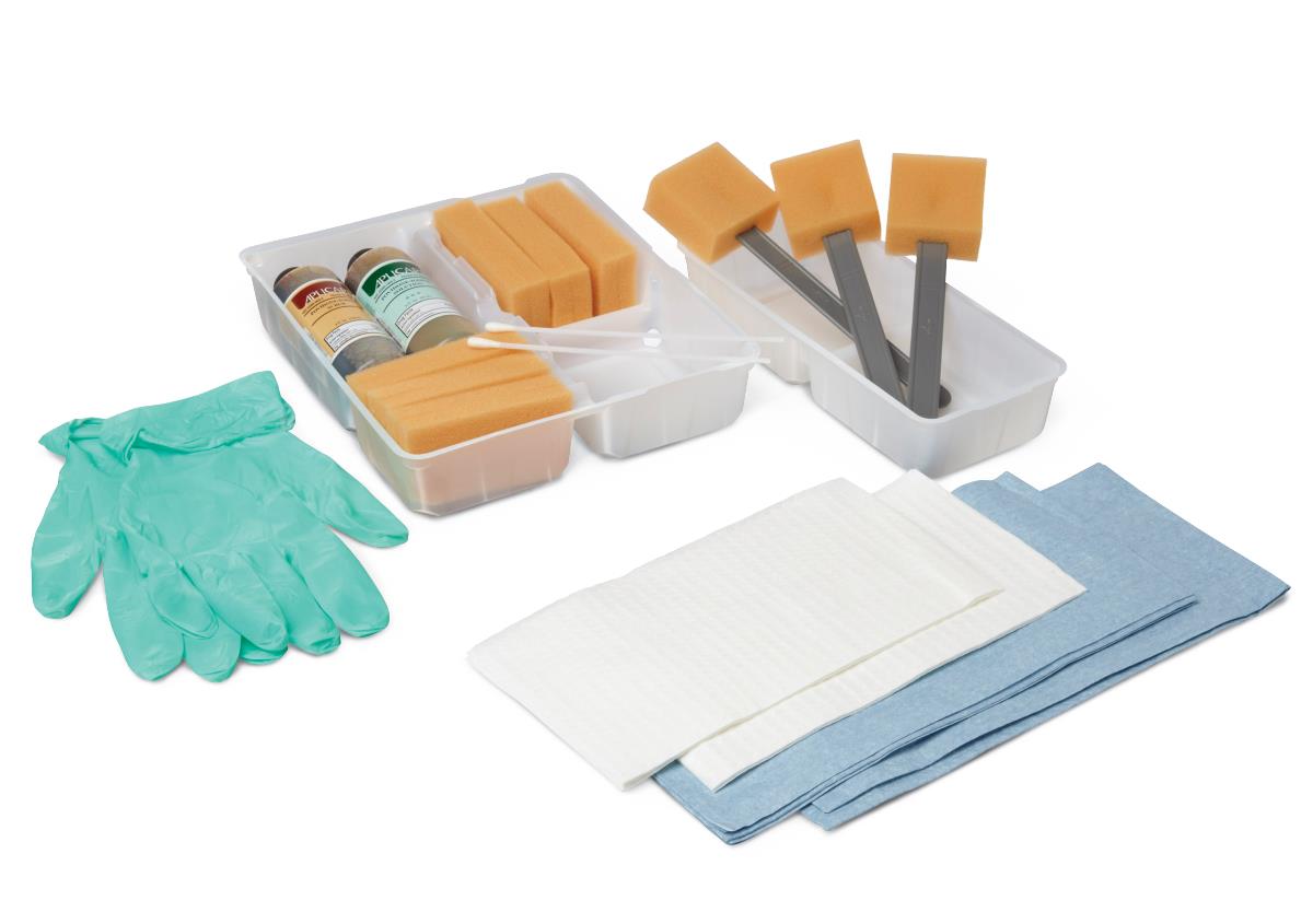 Premium Wet Skin Scrub Trays | Medline