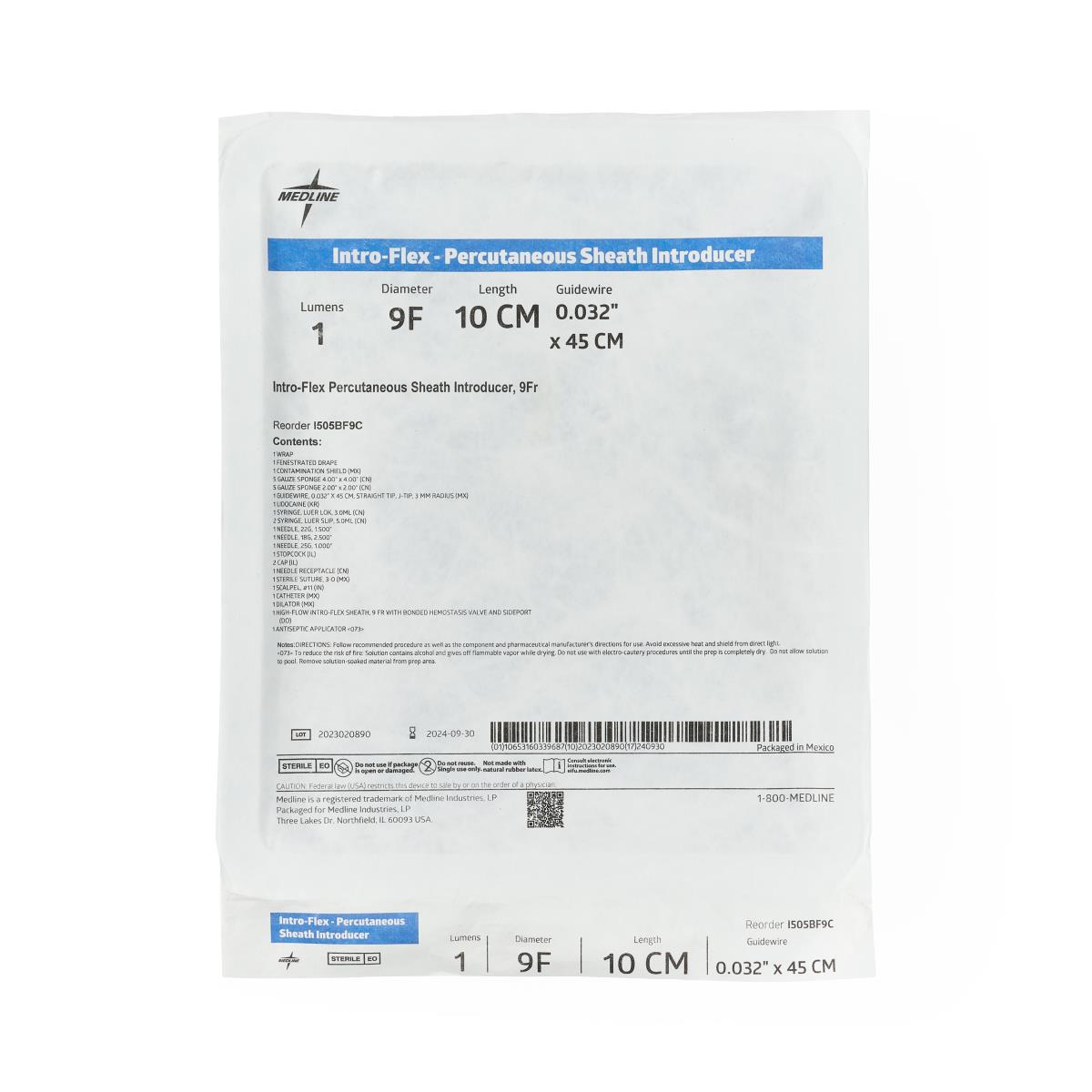 Intro-Flex Sheath Introducers | Medline