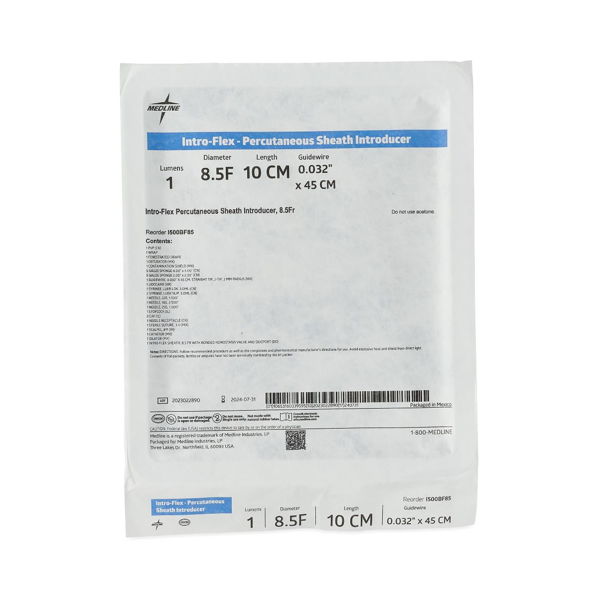 Intro-Flex Sheath Introducers | Medline