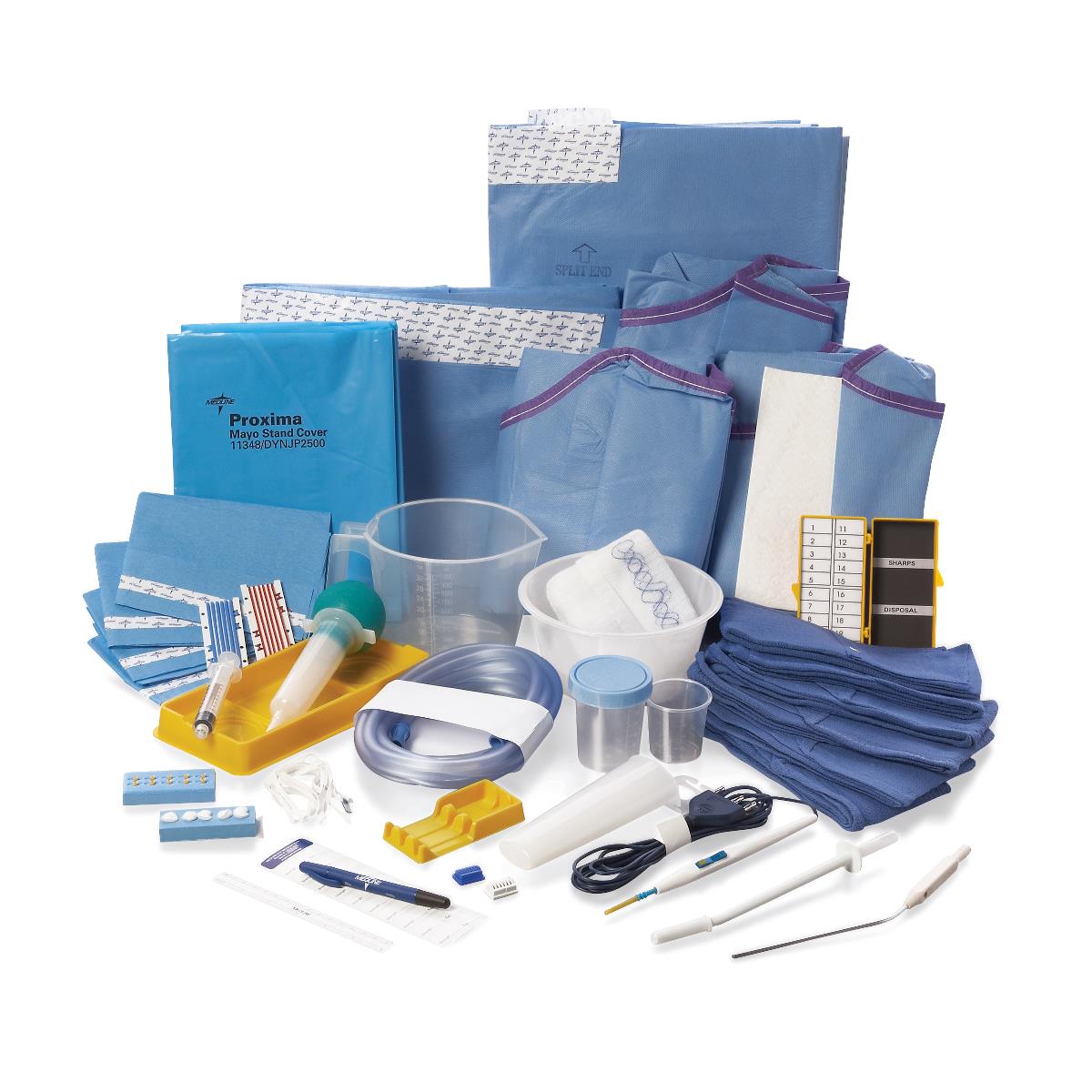 Medline Minor Vascular Standard Surgical Trays | Medline