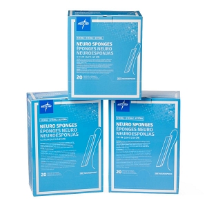Medline X-ray Detectable Neuro Sponge Patties | Medline Industries, Inc.