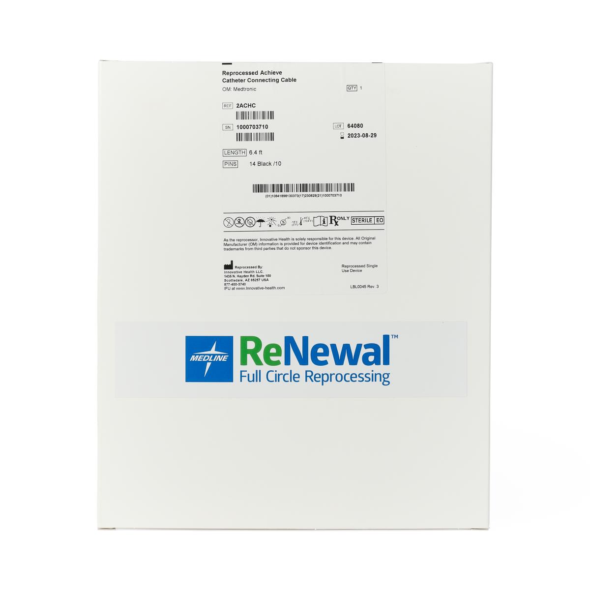 ReNewal Reprocessed Medtronic Catheter Cable | Medline