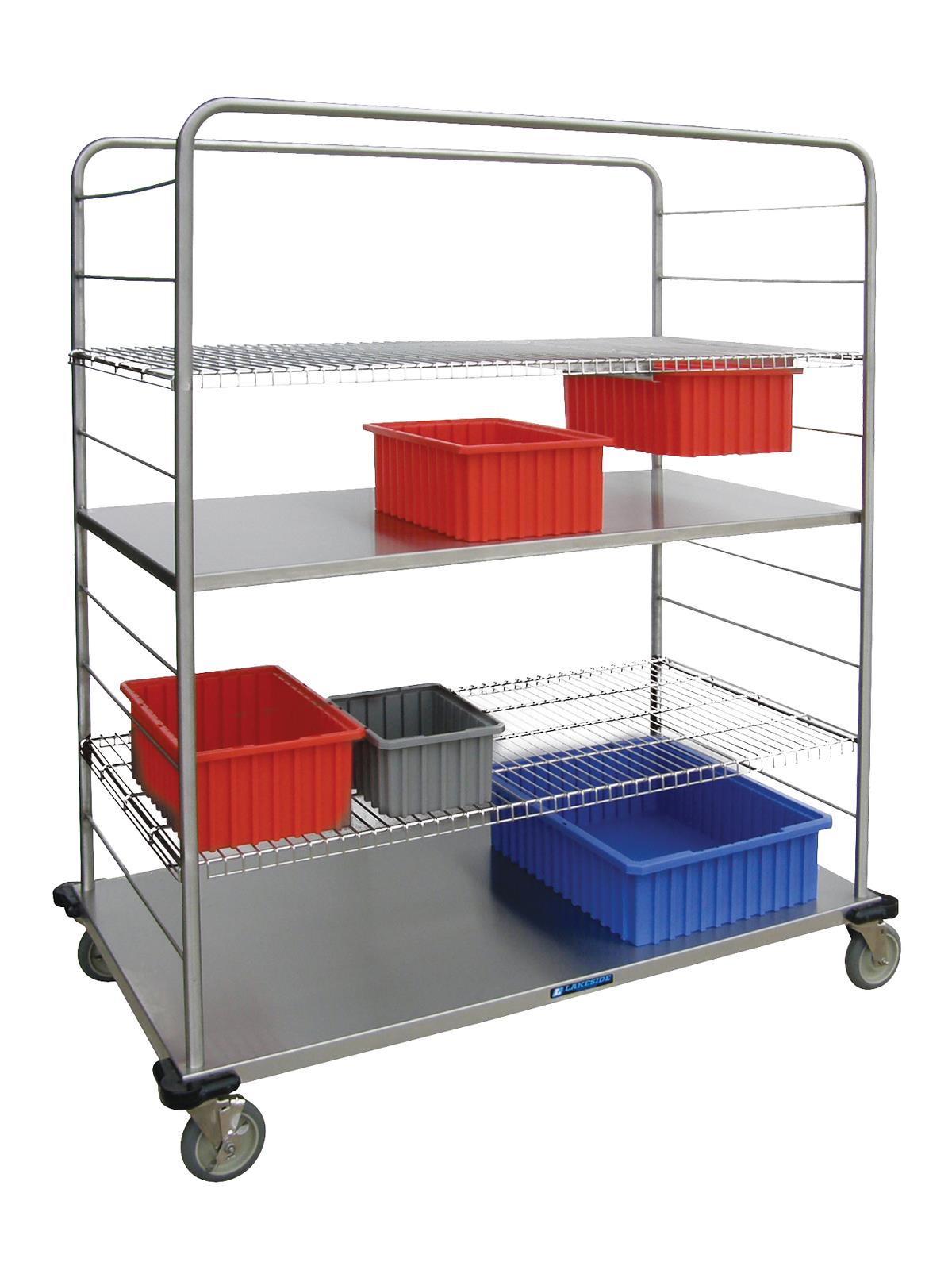 Lakeside Manufacturing Open Case Carts | Medline