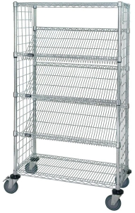 Slanted Shelf Suture Carts | Medline Industries, Inc.