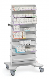 Solaire Open Frame Suture Cart | Medline Industries, Inc.