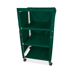 PVC Medium Linen Carts with New Era Infection Control Design | Medline ...