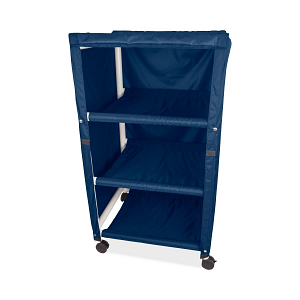 PVC Medium Linen Carts with New Era Infection Control Design | Medline ...