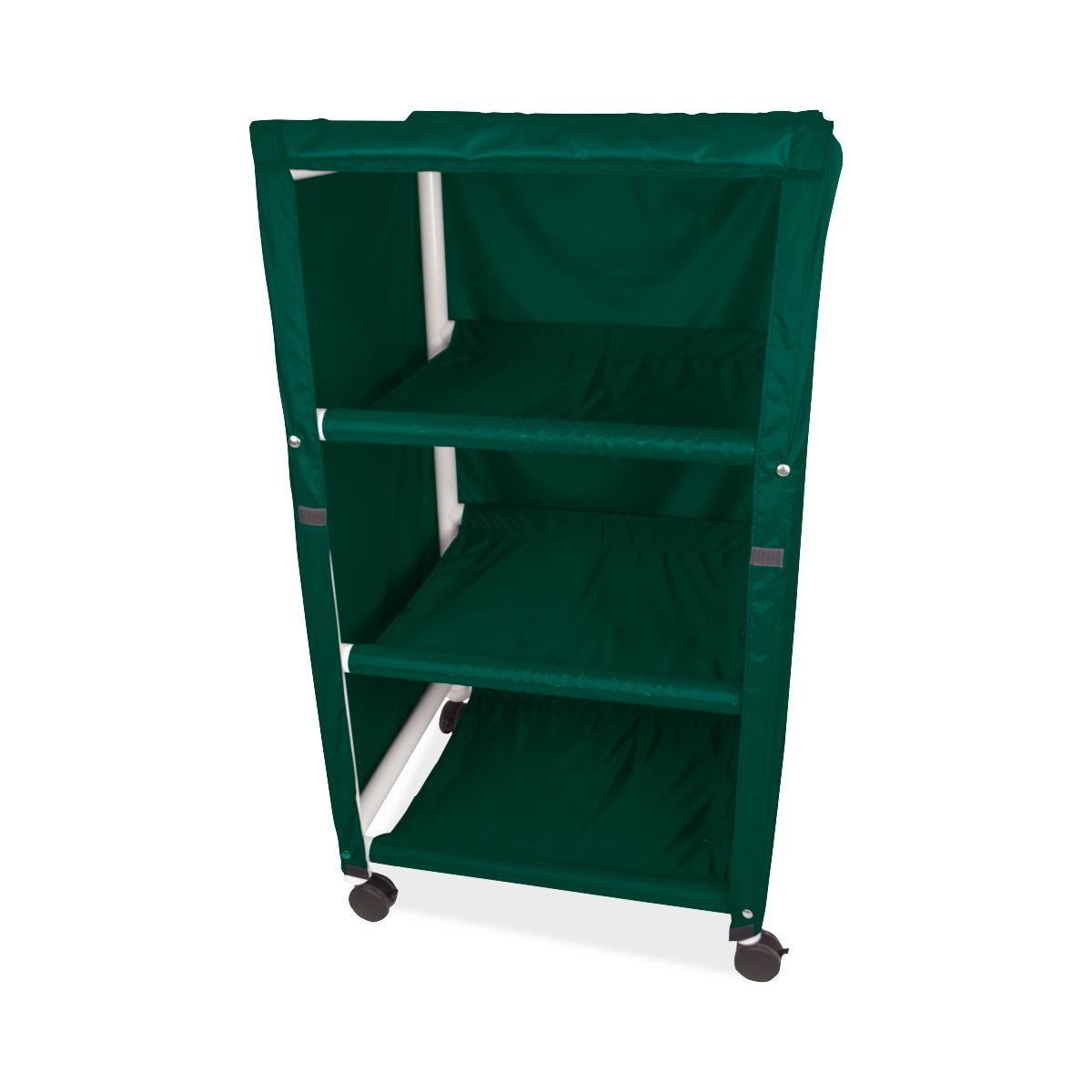 PVC Medium Linen Carts with New Era Infection Control Design | Medline