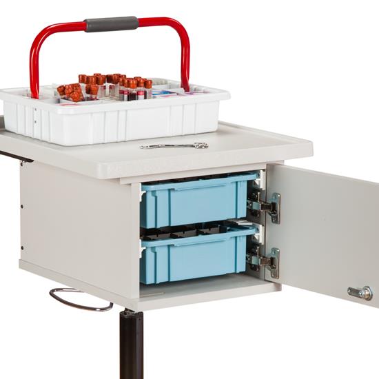 Phlebotomy Carts with Storage Bins | Medline