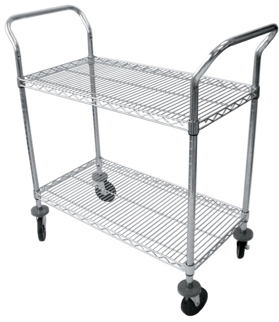 Tarrison Chrome Utility Carts | Medline