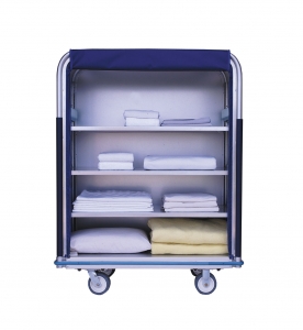 Techniquip Aluminum Linen Carts | Medline Industries, Inc.