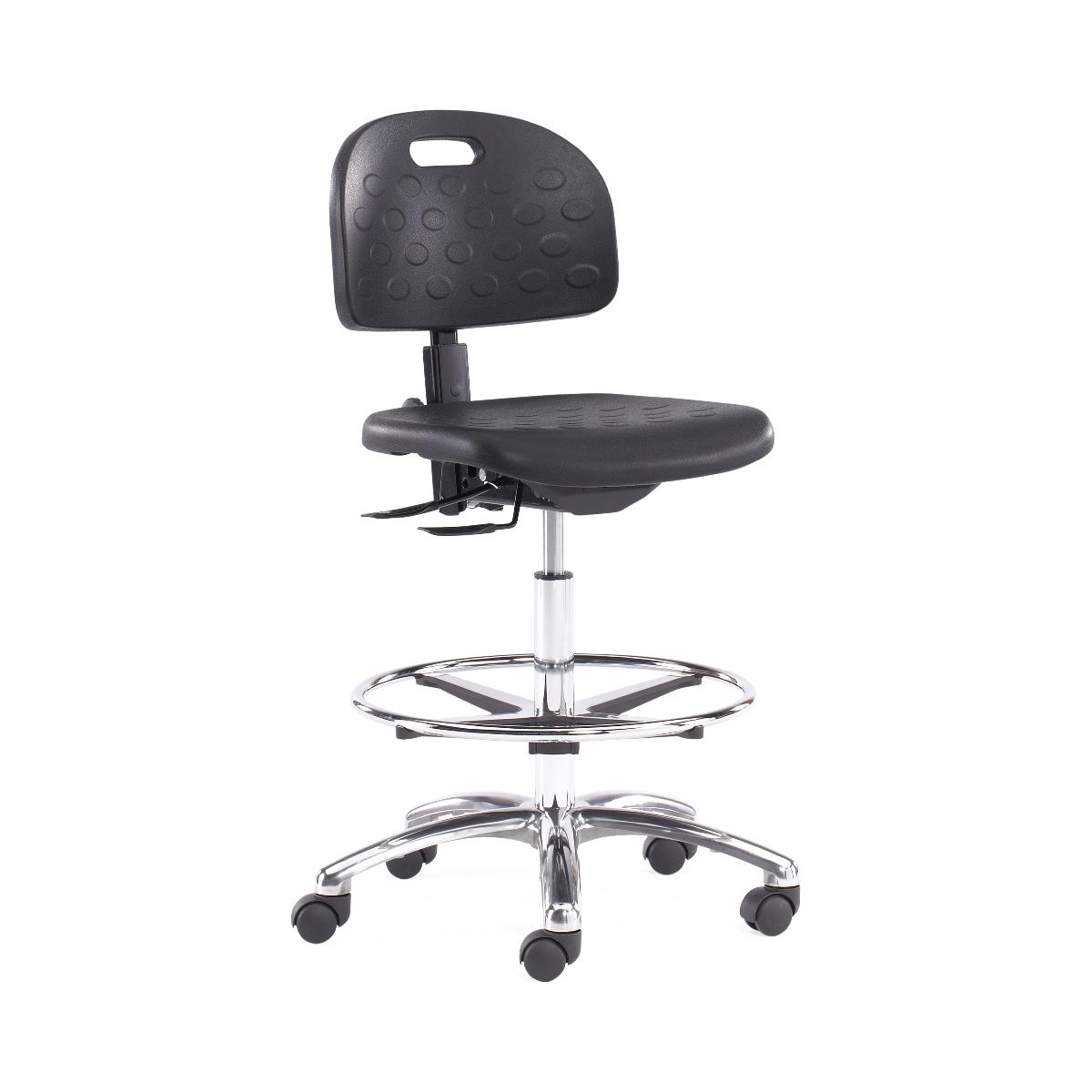 Intensa Ergonomic Chair with Tilt and Polished Aluminum Base | Medline