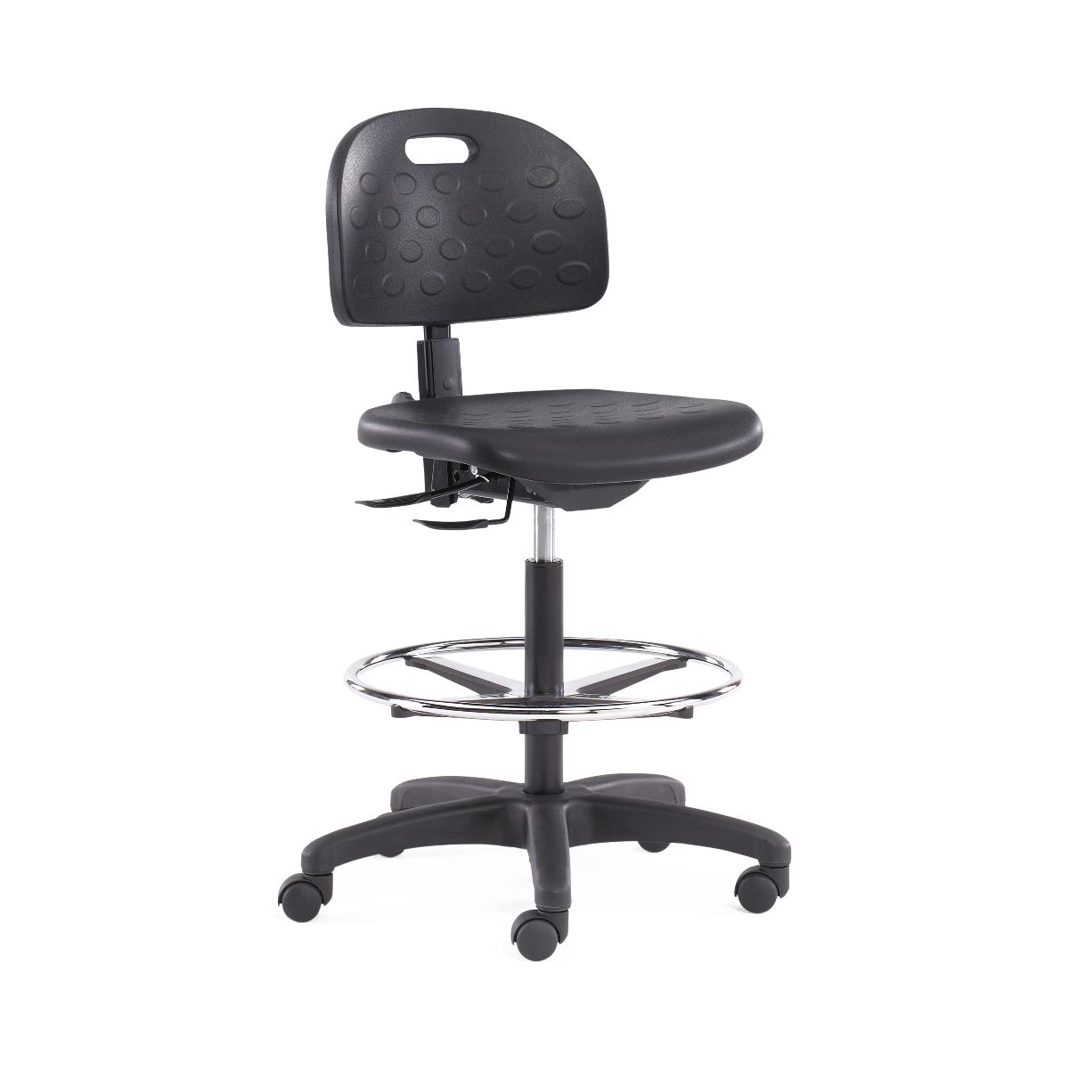 Intensa Self Skin Ergonomic Chair with Tilt and Black Nylon Base | Medline