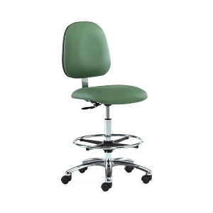 Intensa Ergonomic Lab Chair with Polished Aluminum Base | Medline ...