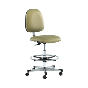 Intensa Ergonomic Lab Chair with Brushed Aluminum Base | Medline ...