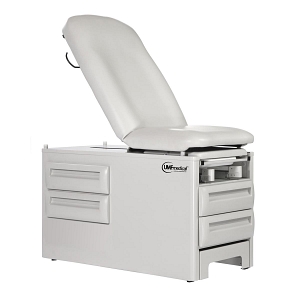 Manual Exam Table with 500 lb. Capacity and 4 Storage Drawers | Medline ...