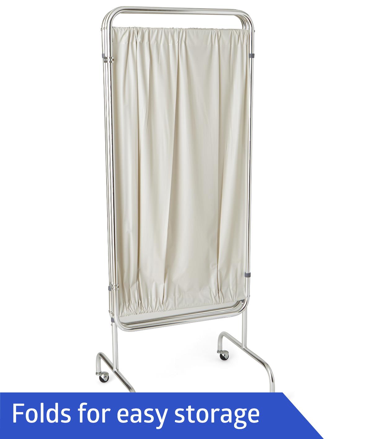 Medline Three-Panel Vinyl Privacy Screens | Medline