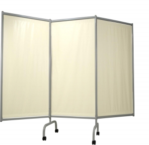 Elite 3-Panel Privacy Screens with Sure-Chek | Medline Industries, Inc.