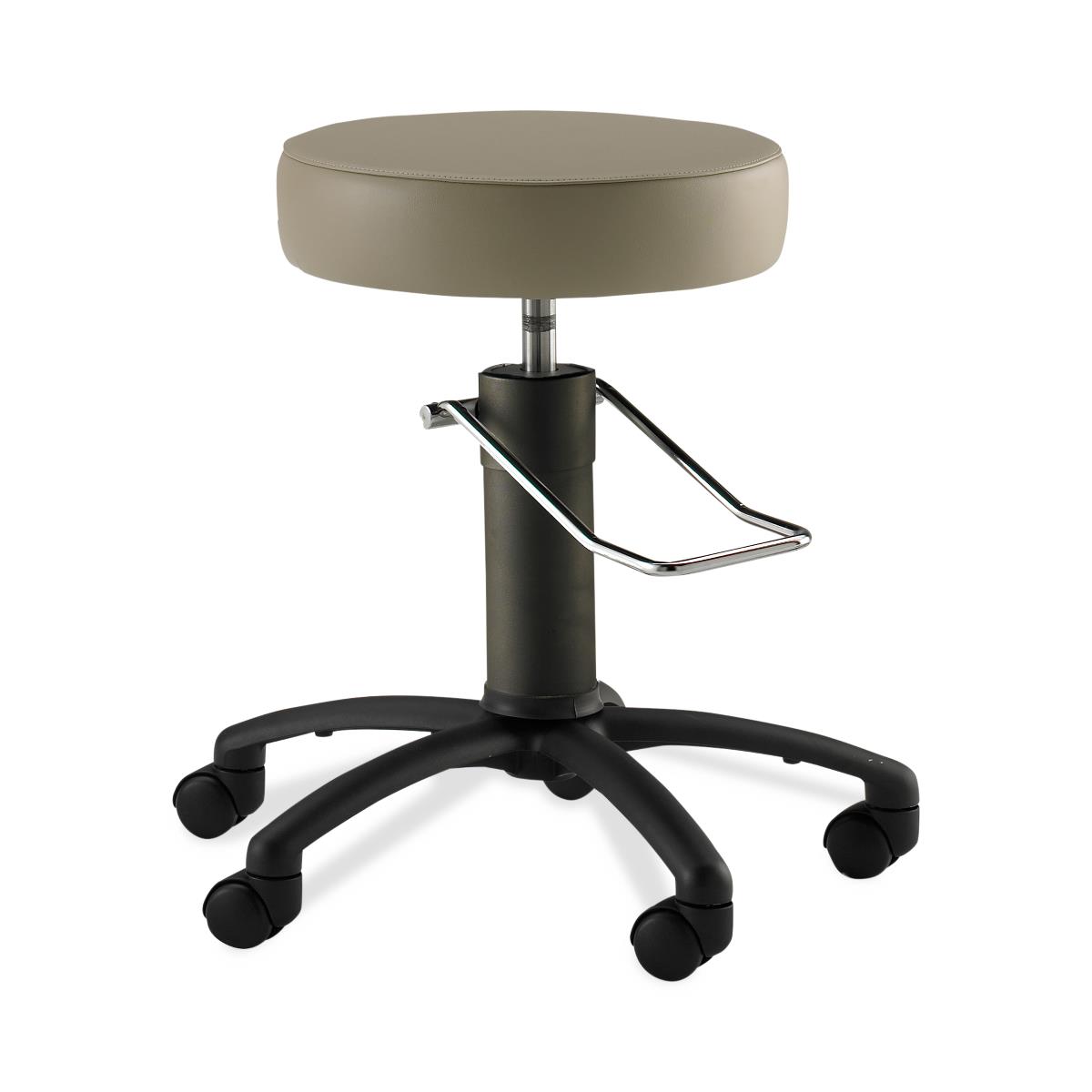 Intensa Hydraulic Surgical Stool with Black Column | Medline