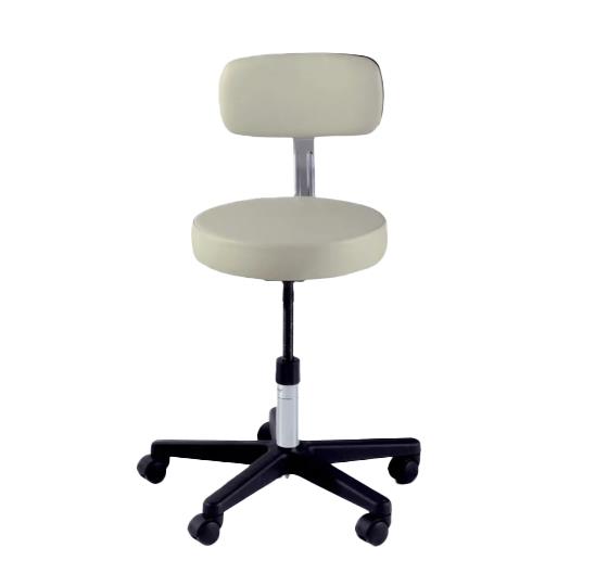 Ritter 271 Adjustable Stool with Backrest | Medline