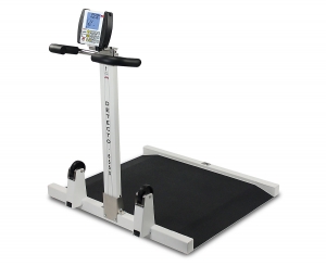 Portable Dual Entry Digital Wheelchair Scales | Medline Industries, Inc.