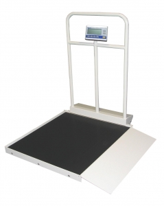 Befour Tilt and Roll Wheelchair Scale with Handrail | Medline ...
