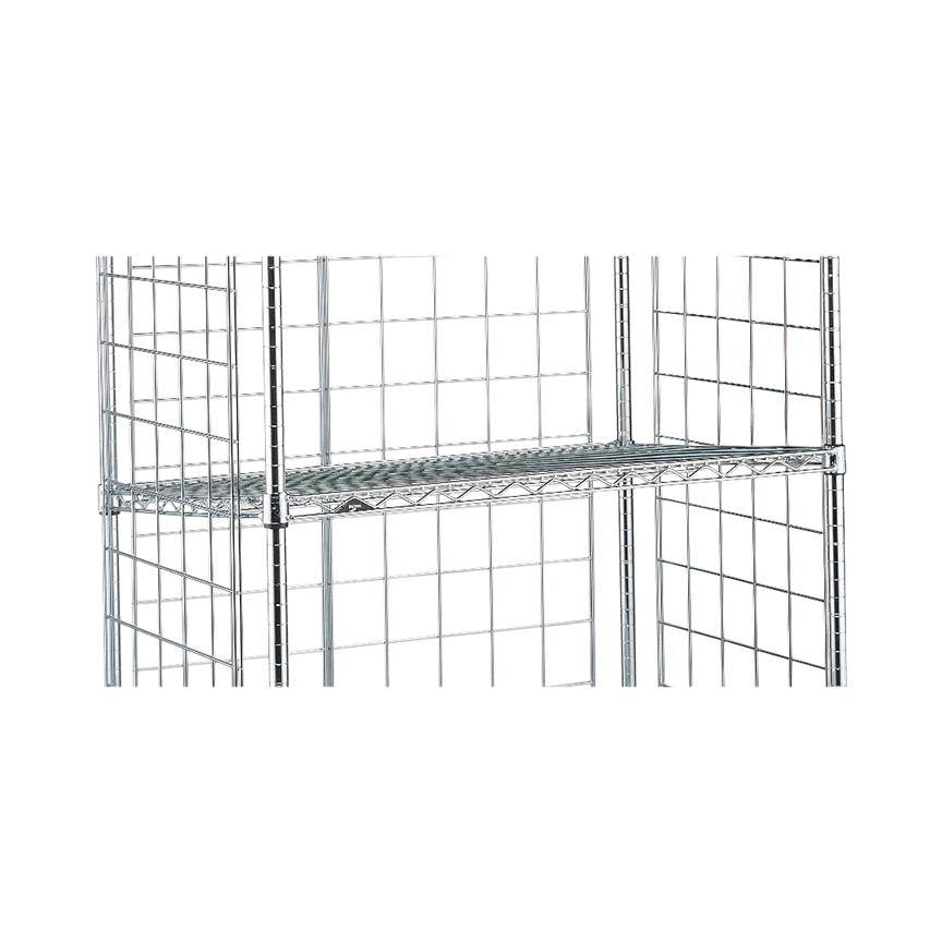Chrome Slanted Wire Shelves | Medline