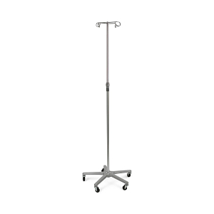 Medline Aluminum Deluxe Five Leg IV Pole | Medline