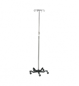Medline Aluminum Five Leg IV Pole | Medline