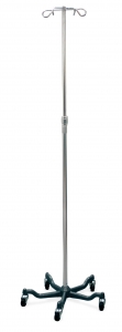 Aluminum Five Leg IV Pole | Medline Industries, Inc.