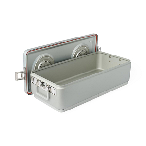 Steriset Full-Sized Sterilization Containers with Drain and Lid ...