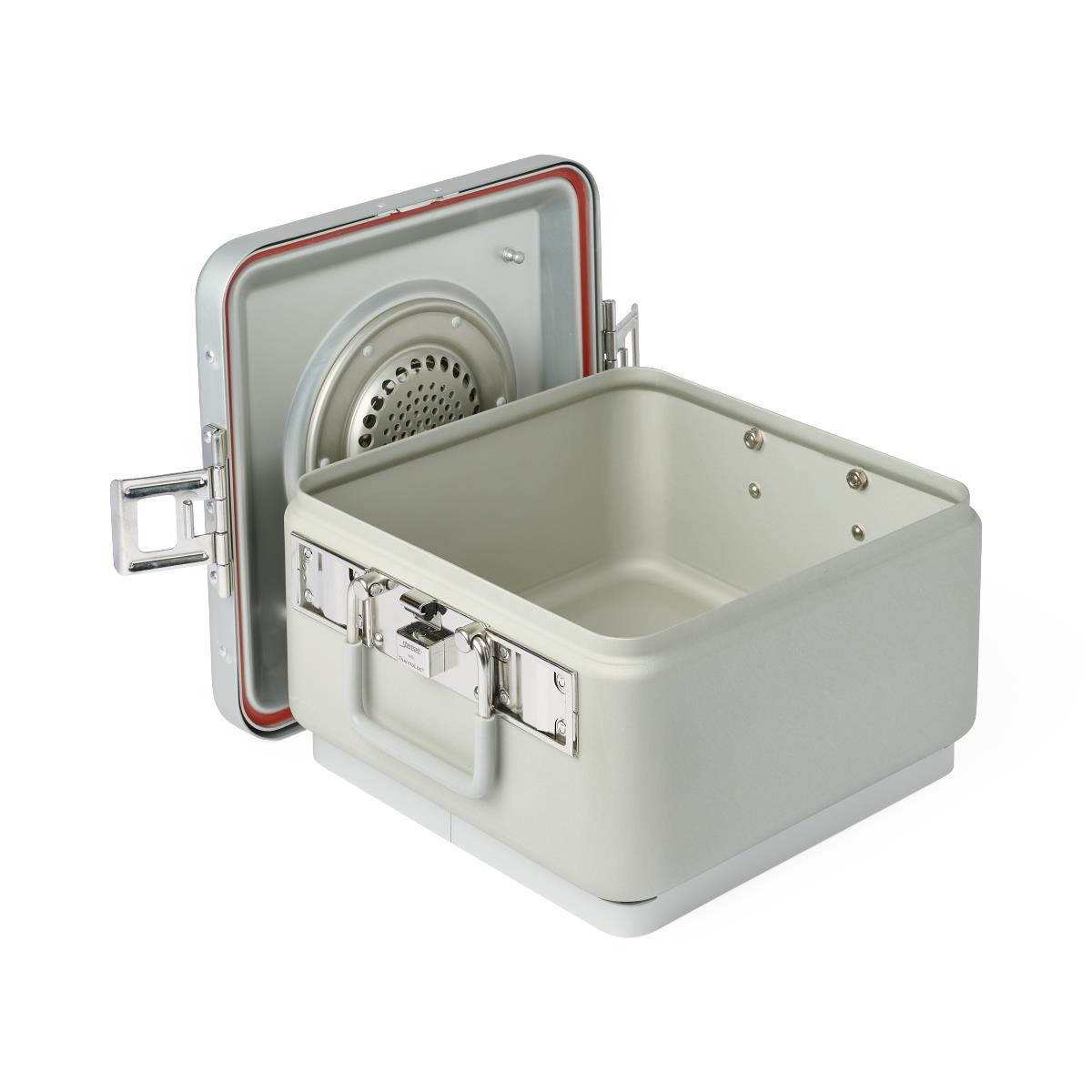 Steriset Half-Size Sterilization Containers with Drain | Medline