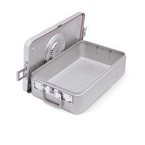 Steriset Three-Quarter-Size Sterilization Containers | Medline ...