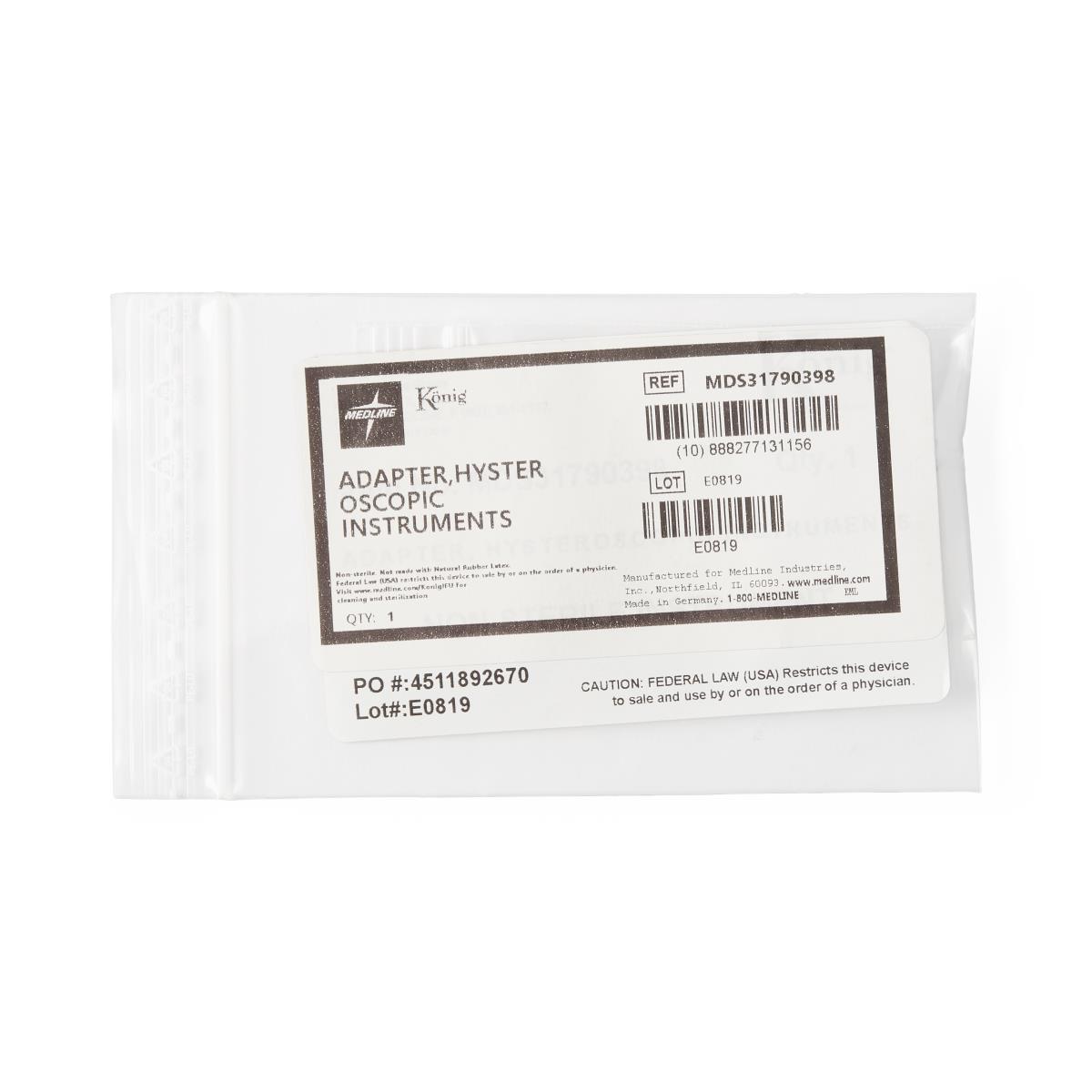 König Hysteroscopic Instruments Adapters | Medline