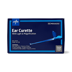 Medline Lighted Circular-Loop Ear Curettes | Medline Industries, Inc.