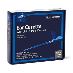 Medline Lighted Circular-Loop Ear Curettes | Medline Industries, Inc.