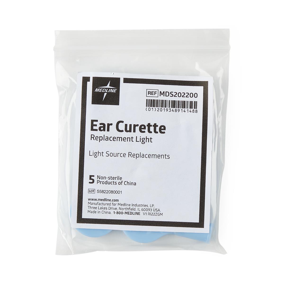 Replacement Lights for Medline Lighted Ear Curettes | Medline