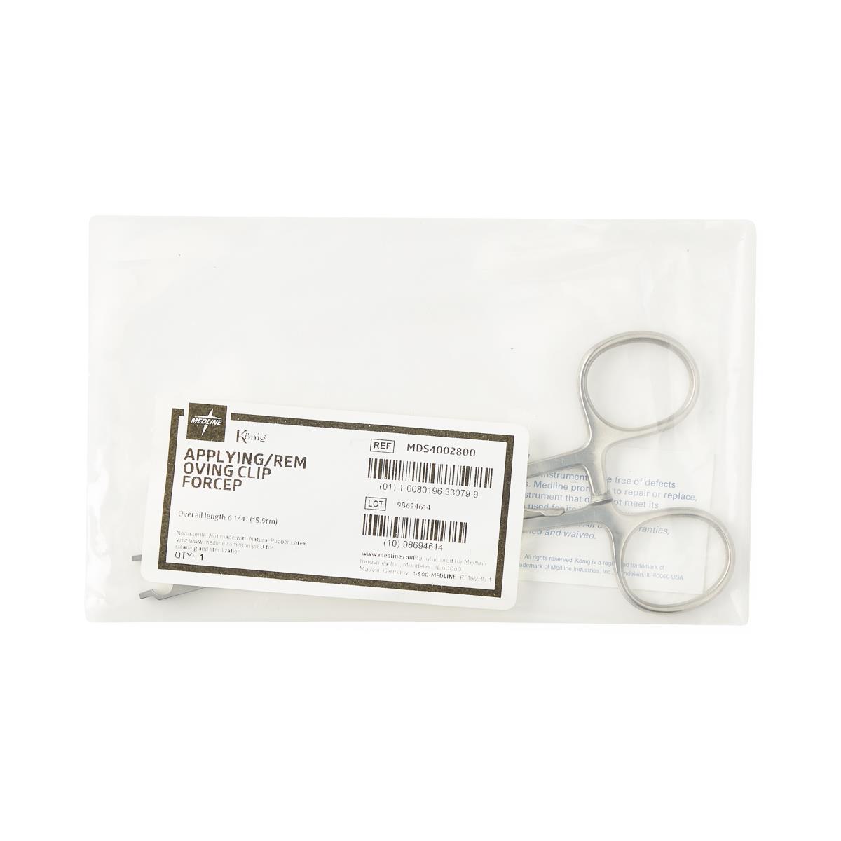 König Applying/Removing Clip Forceps | Medline