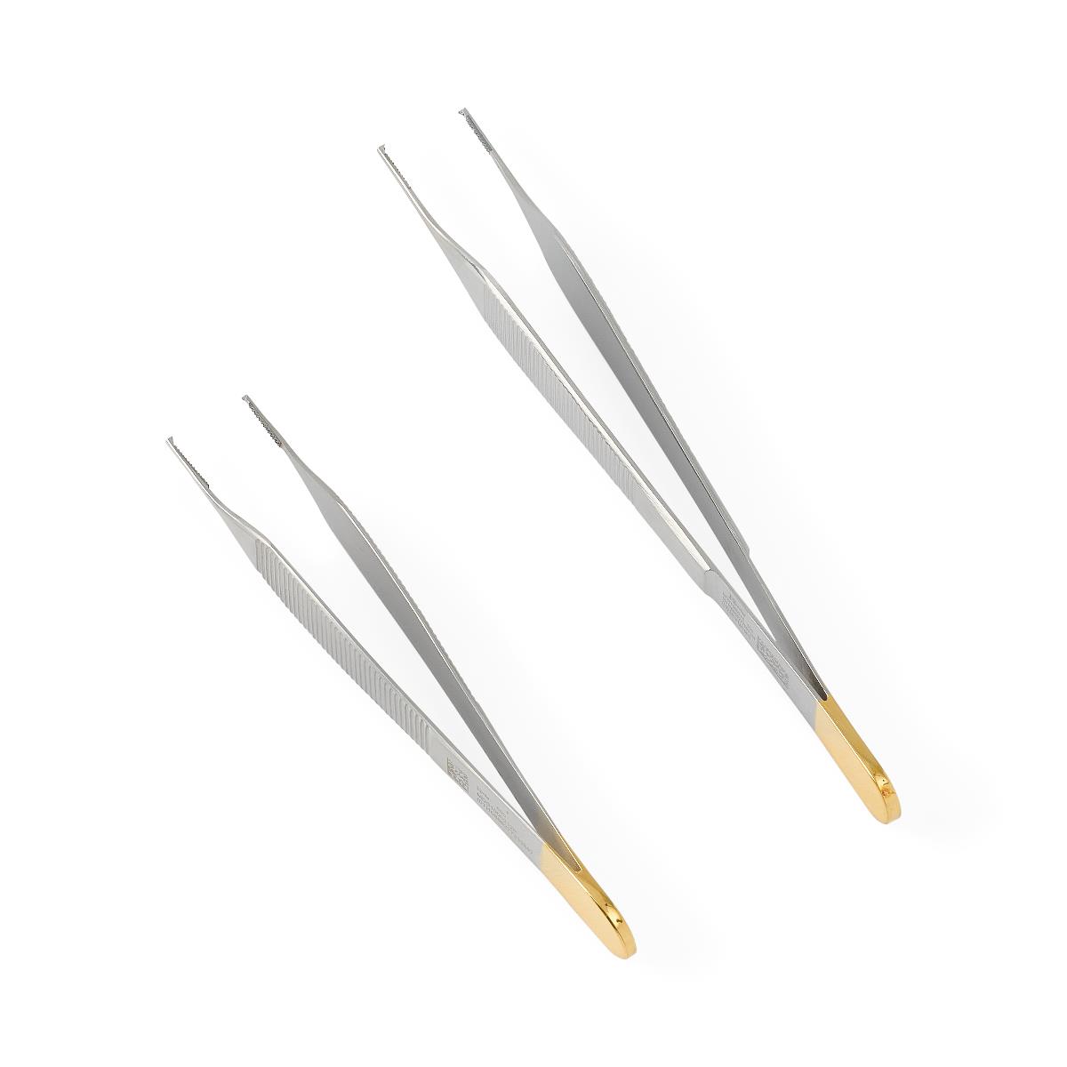 König Adson Cross Serrated Tissue Forceps | Medline