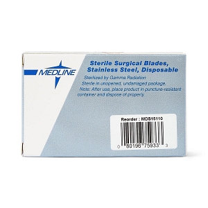 Sterile Disposable Stainless-Steel Blades | Medline Industries, Inc.
