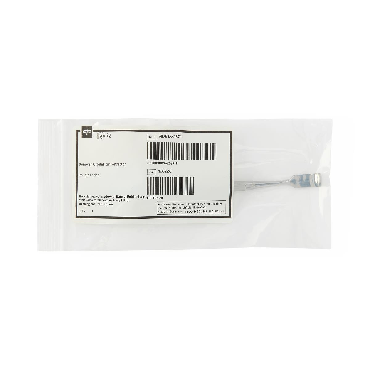 König Donovan Orbital Rim Eye Retractors | Medline